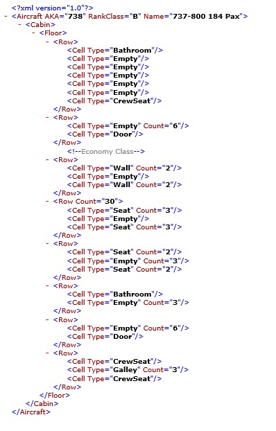 PMDG 737-800 184 Pax Cabin Layout for Microsoft Flight Simulator | MSFS