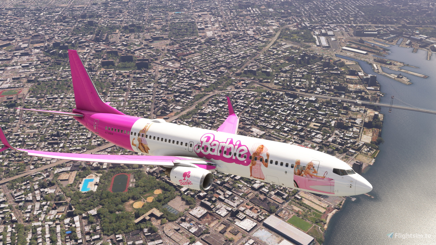 PMDG 737-800 Barbie for Microsoft Flight Simulator | MSFS