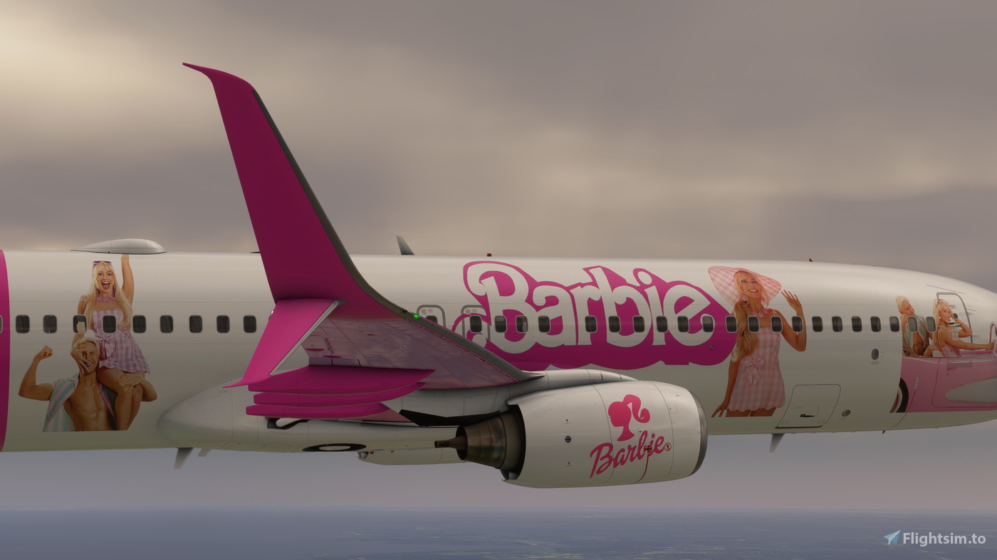 PMDG 737-800 Barbie for Microsoft Flight Simulator | MSFS