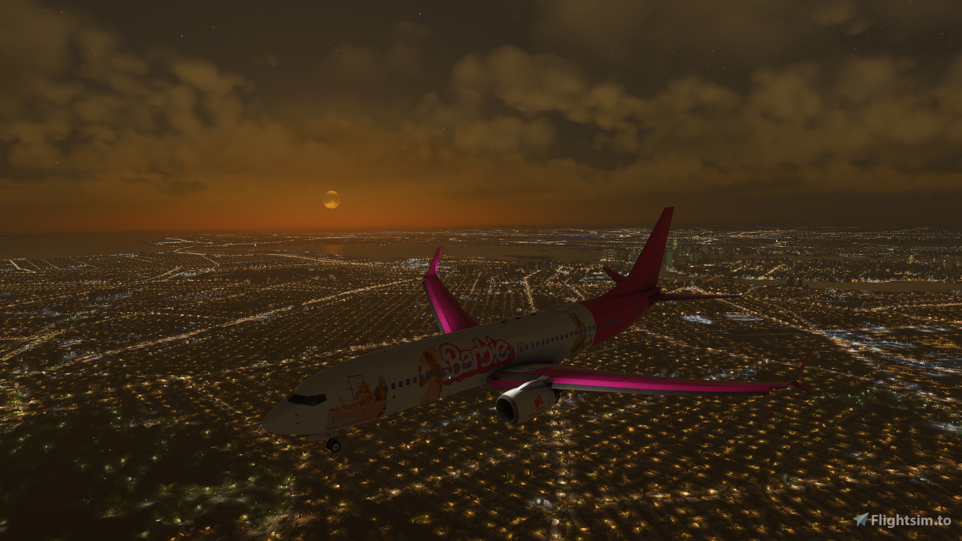 PMDG 737-800 Barbie for Microsoft Flight Simulator | MSFS