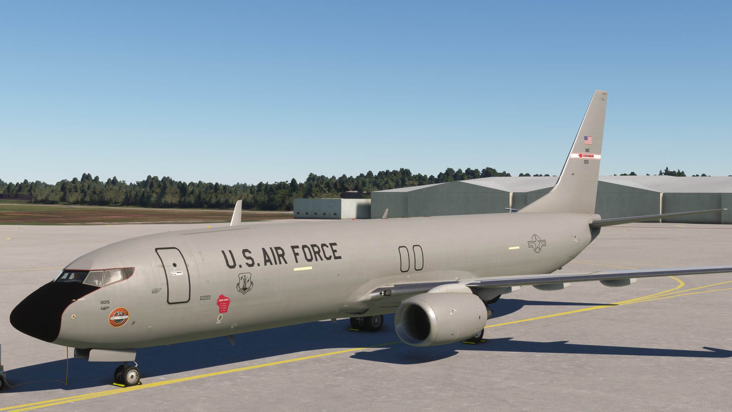 PMDG 737-800 BDSF USAF ANG0015 - MSFS Add-on - Flightsim.to