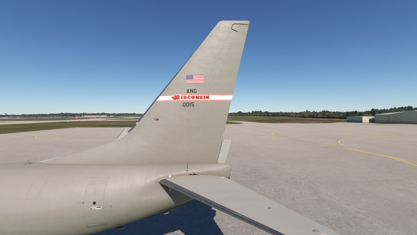 PMDG 737-800 BDSF USAF ANG0015 pour Microsoft Flight Simulator | MSFS