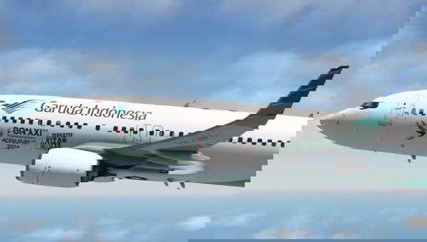 [8K] PMDG 737-800 Garuda Indonesia (Pikachu Jet GA-1) PK-GMU for ...