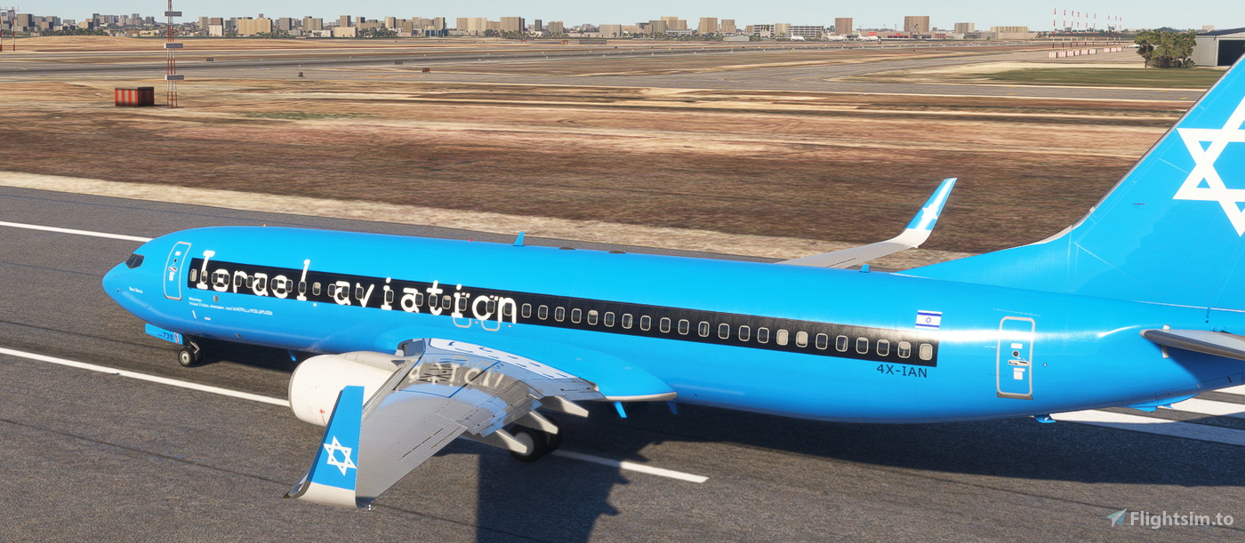 PMDG 737-800 Israel aviation for Microsoft Flight Simulator | MSFS