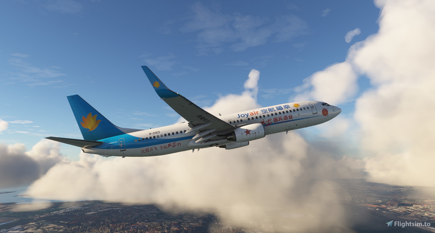 PMDG 737-800 Joy Air (Fleet Packs) 幸福航空 for Microsoft Flight Simulator ...