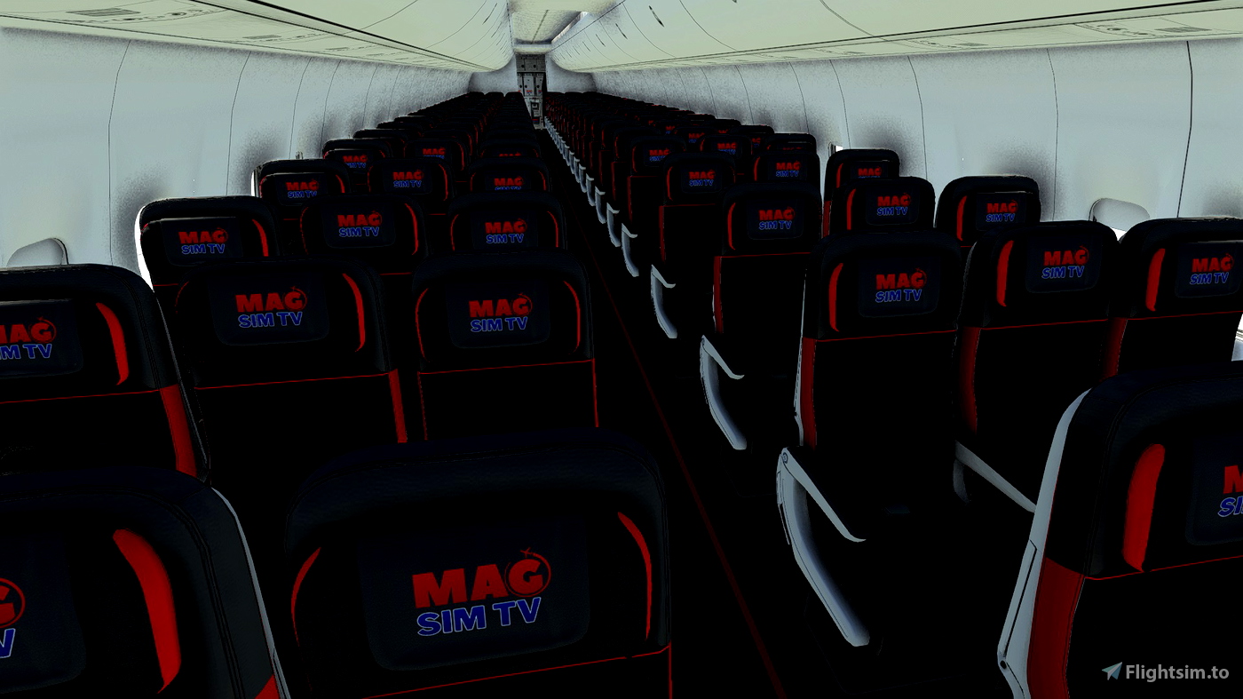 PMDG 737-800 Mag Sim TV SSW 对于 Microsoft Flight Simulator | MSFS