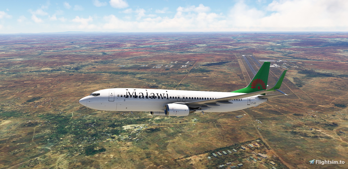 PMDG 737-800 Malawian Airlines 2022 (ET-APO) 对于 Microsoft Flight ...