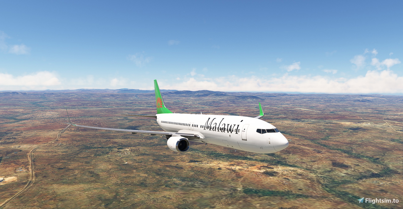 PMDG 737-800 Malawian Airlines 2022 (ET-APO) 对于 Microsoft Flight ...