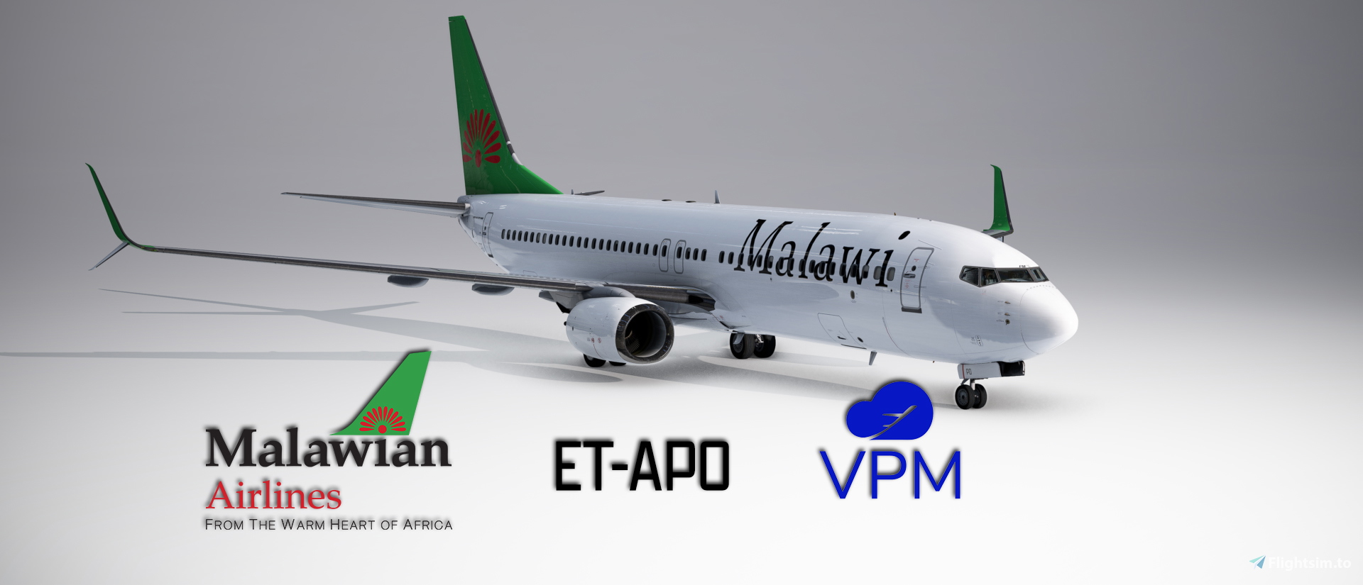 PMDG 737-800 Malawian Airlines 2022 (ET-APO) - MSFS Add-on - Flightsim.to
