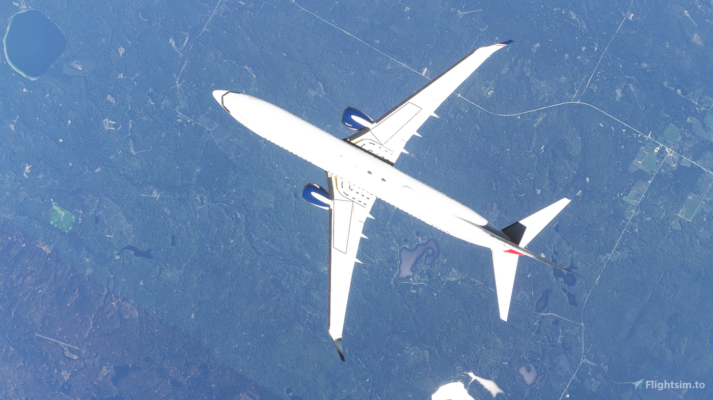 PMDG 737-800 Olympia Aviation - Detroit Redwings & Tigers N313TR for ...