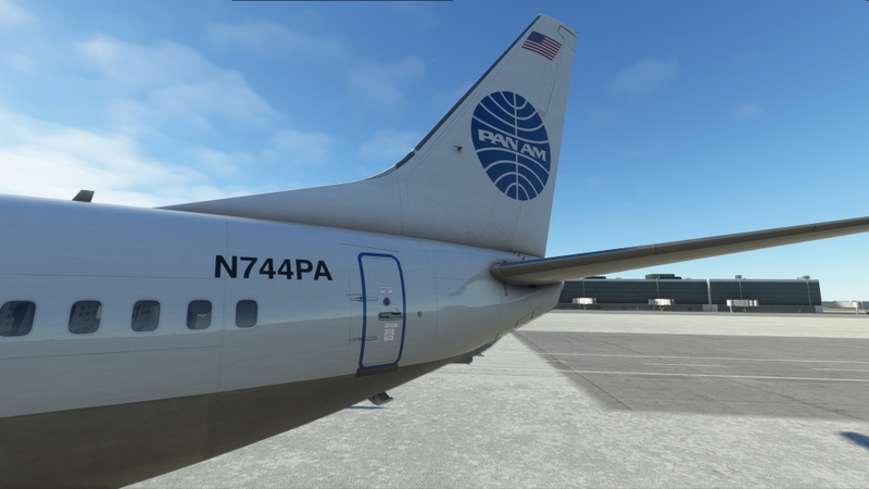PMDG 737-800 PAN AM CLIPPER "OCEAN SPRAY" N744PA for Microsoft Flight ...