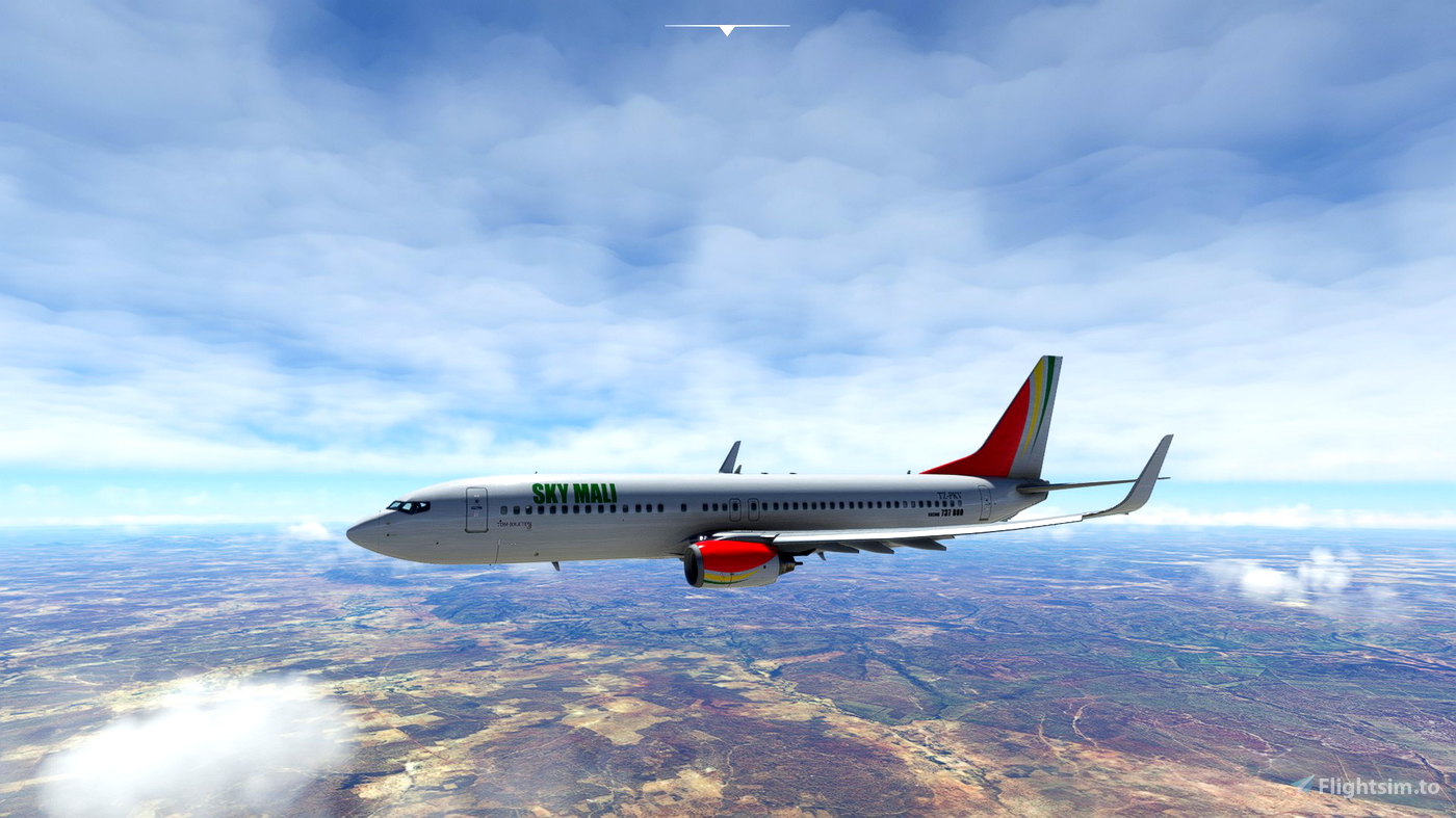 PMDG 737-800 Sky Mali TZ-PKV for Microsoft Flight Simulator | MSFS