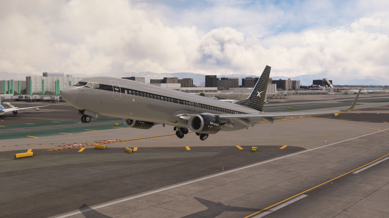 PMDG 737-800 SpaceX N154TS for Microsoft Flight Simulator | MSFS