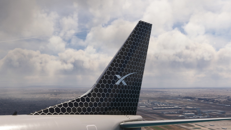 PMDG 737-800 SpaceX N154TS for Microsoft Flight Simulator | MSFS