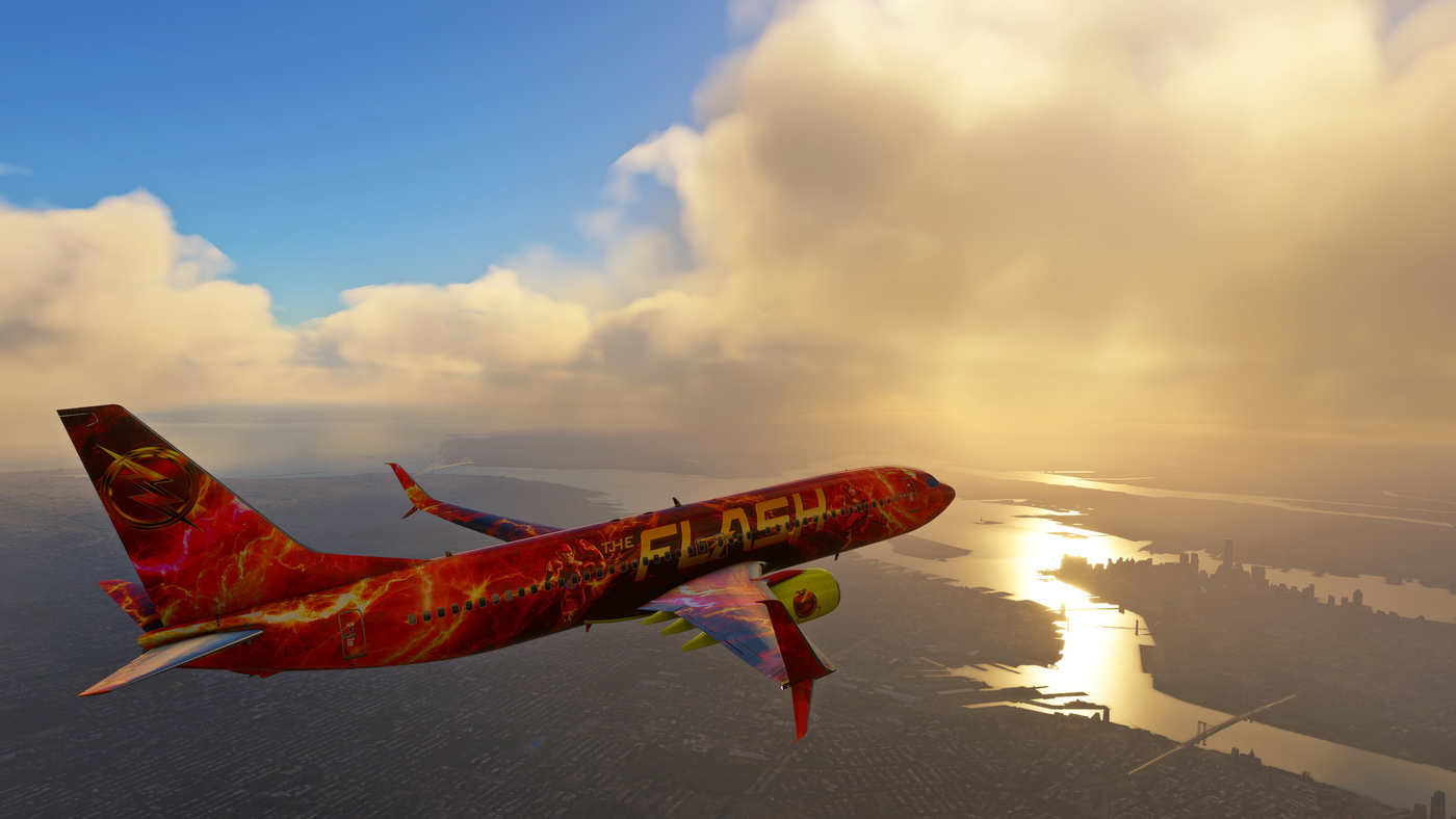 PMDG 737-800 The Flash (2 Versions) for Microsoft Flight Simulator | MSFS