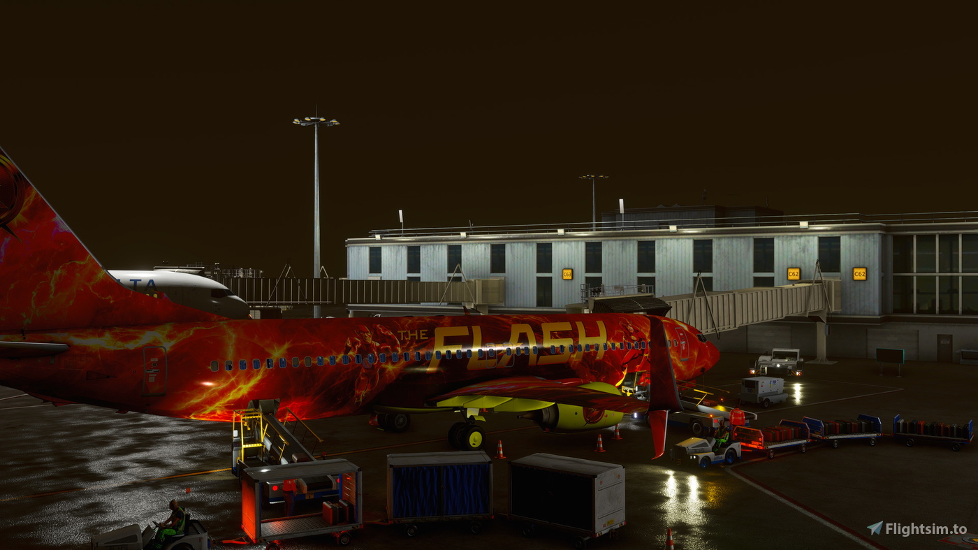 PMDG 737-800 The Flash (2 Versions) for Microsoft Flight Simulator | MSFS