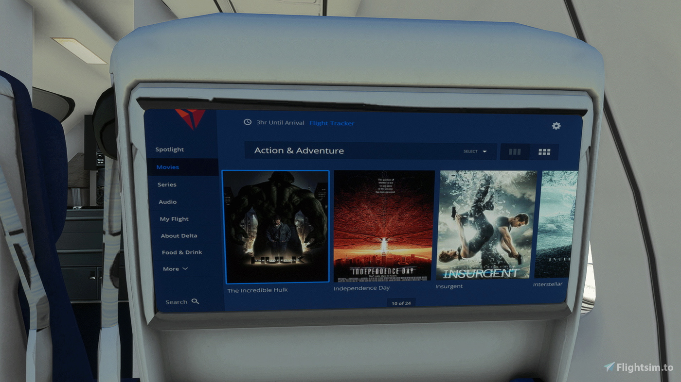 PMDG 737-800 w/ cabin Delta Air Lines - Interim Design (N155DL) for ...