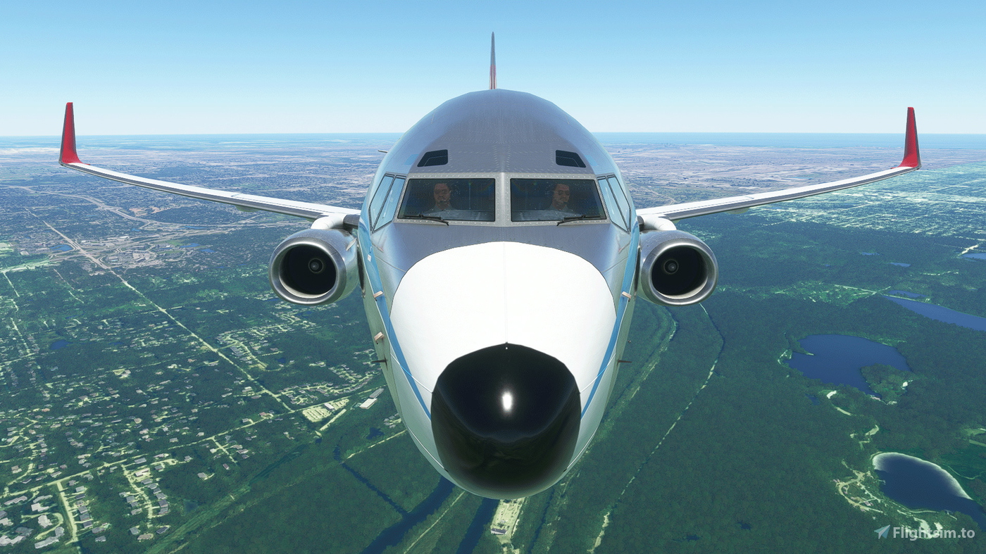 PMDG 737-800 w/ cabin Trans Global Airlines (N324F) for Microsoft ...