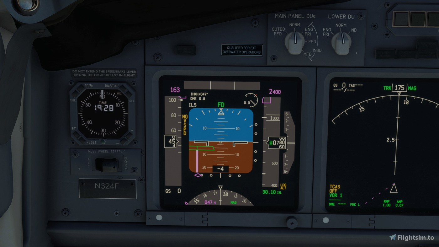 PMDG 737-800 w/ cabin Trans Global Airlines (N324F) for Microsoft ...