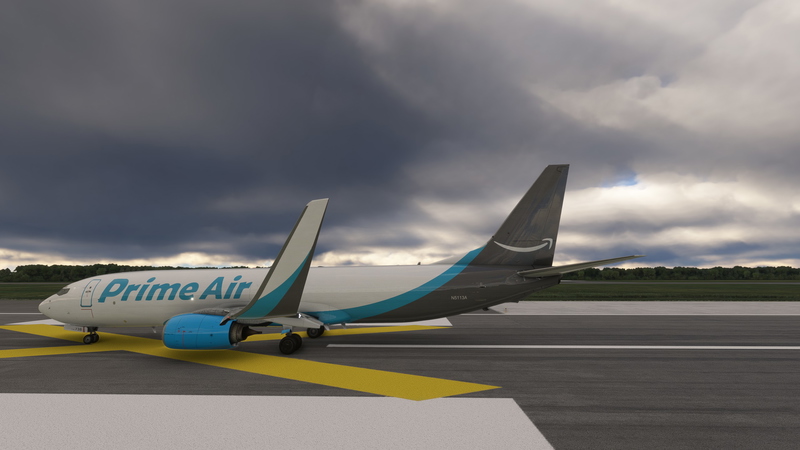 PMDG 737-800BCF Amazon Prime Air Inverted (5113A) for Microsoft Flight ...