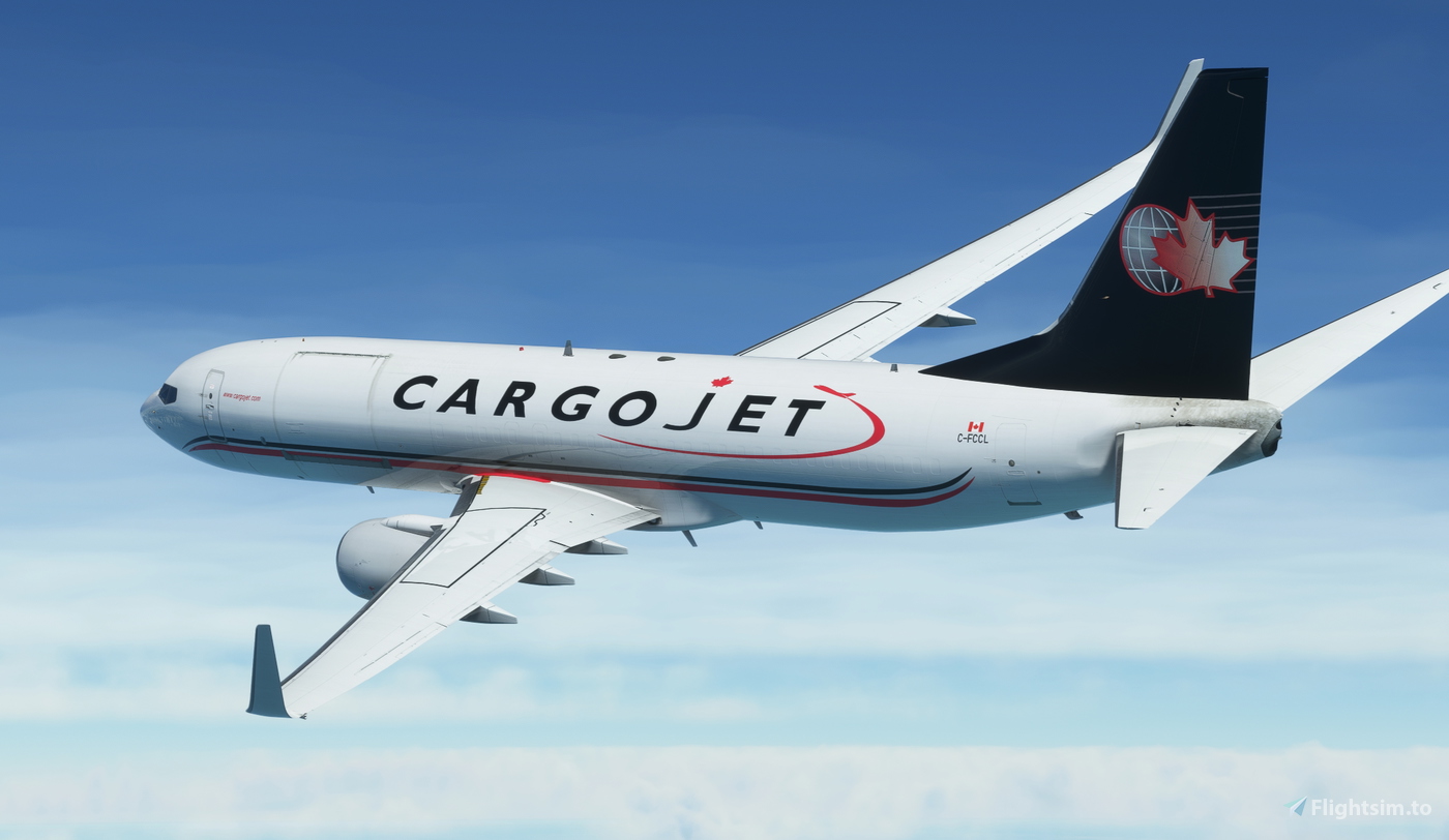 PMDG 737-800BCF CargoJet (C-FCCL- 2022) for Microsoft Flight Simulator ...
