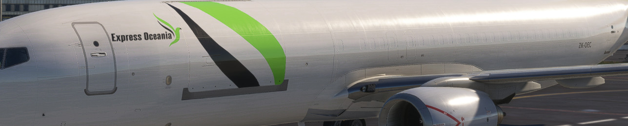 PMDG 737-800BCF Express Oceania (ZK-OEC - 2024) for Microsoft Flight ...