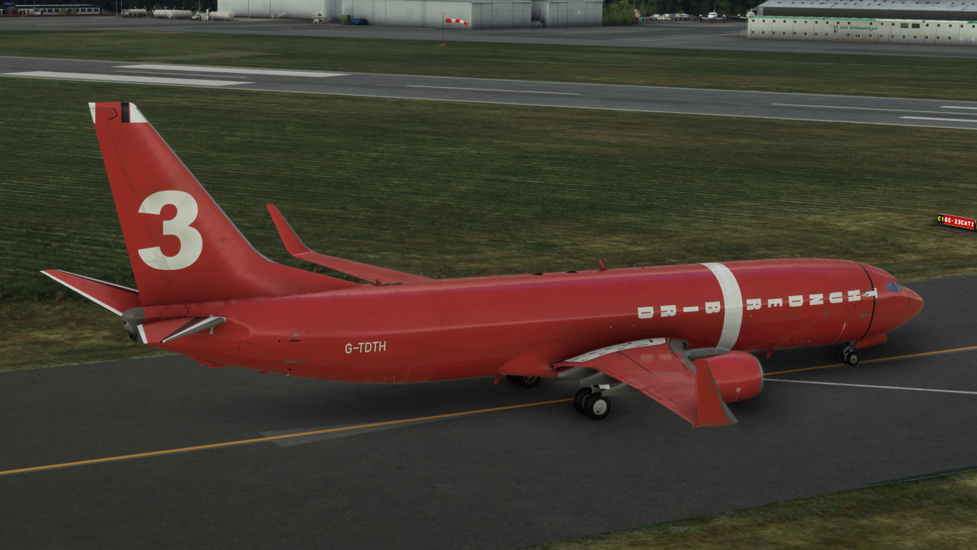 PMDG 737-800BCF G-TDTH (Inspired by Thunderbirds TV series) for ...