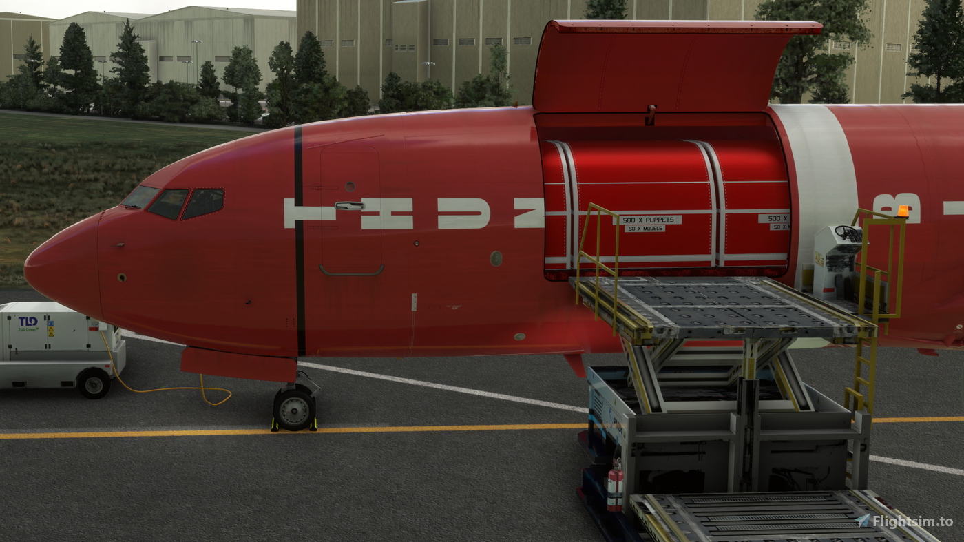 PMDG 737-800BCF G-TDTH (Inspired by Thunderbirds TV series) für ...