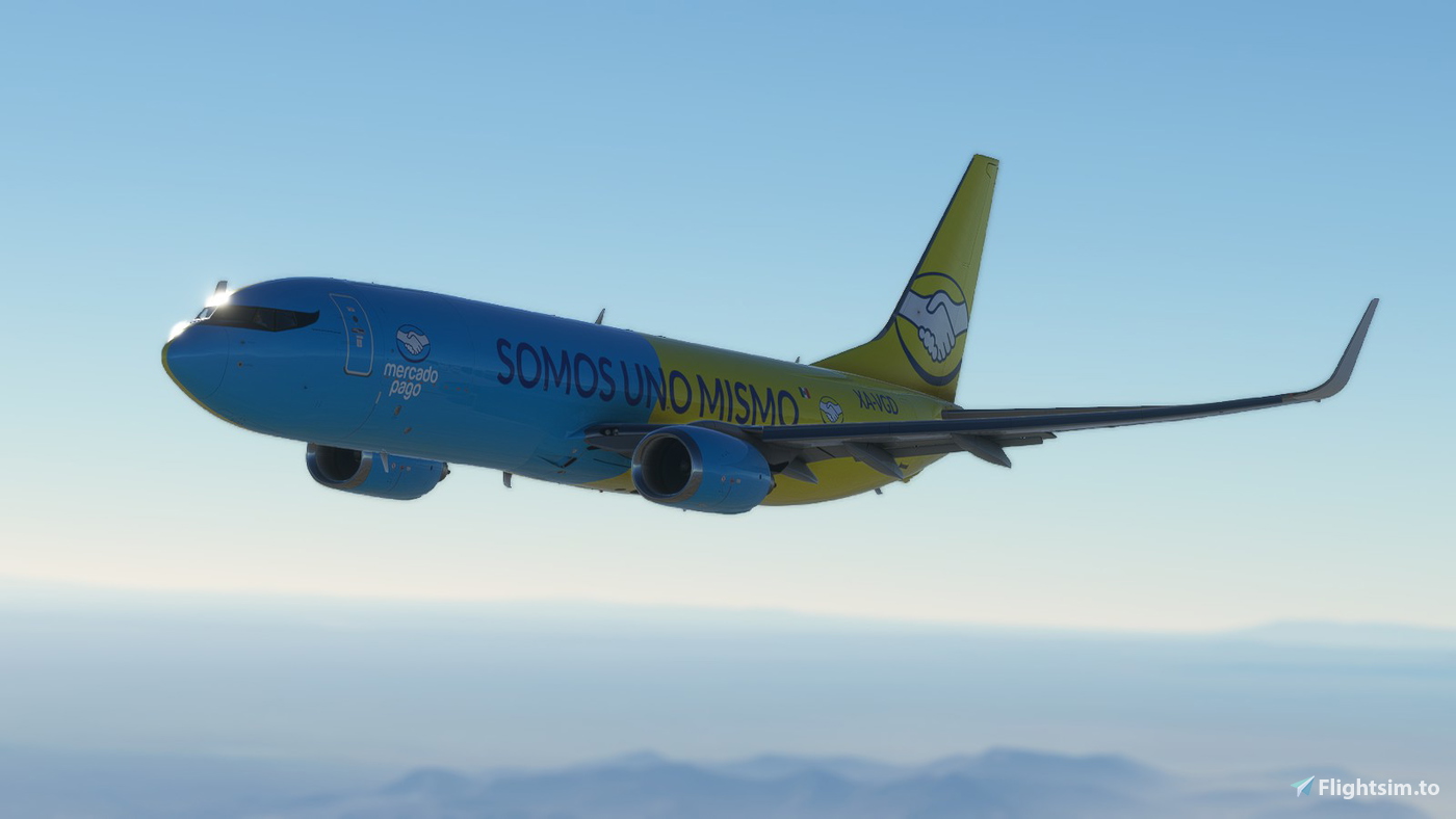 PMDG 737-800BDSF Aeronaves TSM (XA-VGD - SOMOS UNO - Mercado Libre ...