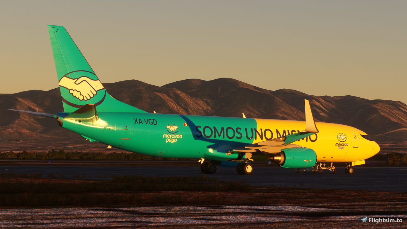 PMDG 737-800BDSF Aeronaves TSM (XA-VGD - SOMOS UNO - Mercado Libre ...