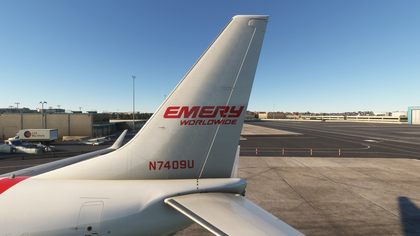 PMDG 737-800F Emery Worldwide Cargo N7409U for Microsoft Flight ...