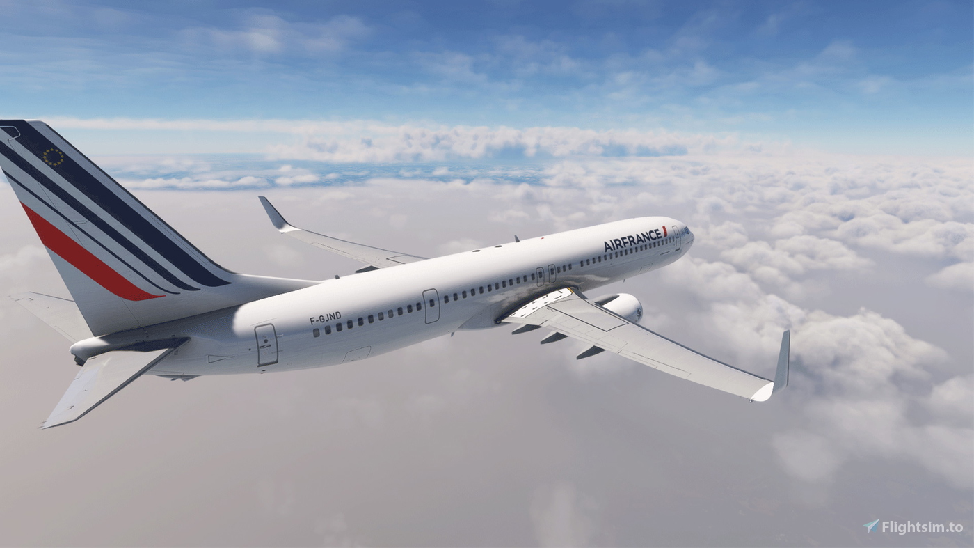PMDG 737-900(ER) Air France (F-GJND) for Microsoft Flight Simulator | MSFS