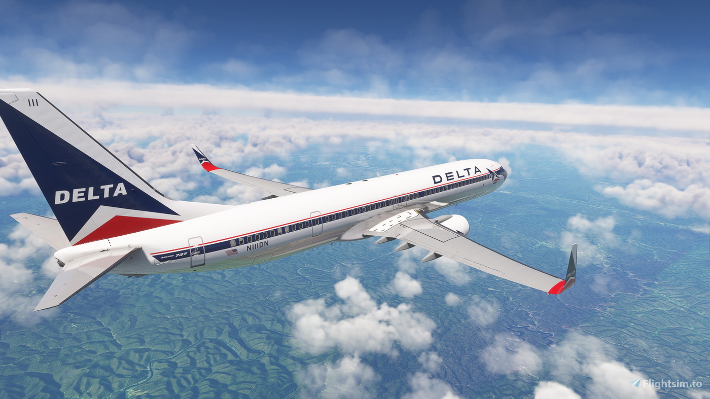 PMDG 737-900(ER) Delta Air Lines - Widget Design (N111DN) for Microsoft ...
