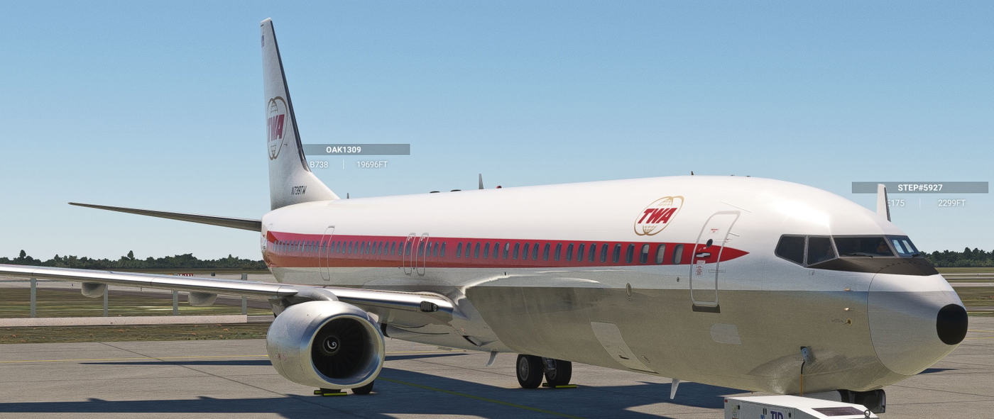 PMDG 737-900ER Trans World Airlines (Twin Globe) N739TW for Microsoft ...