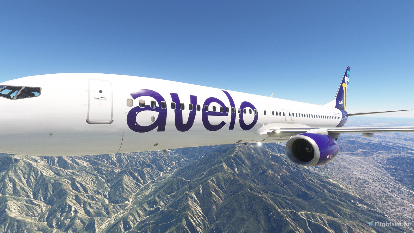 PMDG 737-900(ER) w/ cabin Avelo Air (N801XT) for Microsoft Flight ...