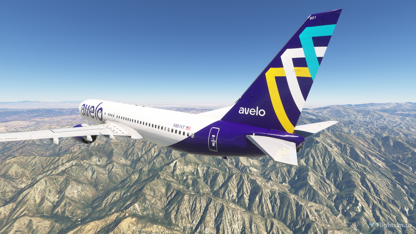 PMDG 737-900(ER) w/ cabin Avelo Air (N801XT) for Microsoft Flight ...