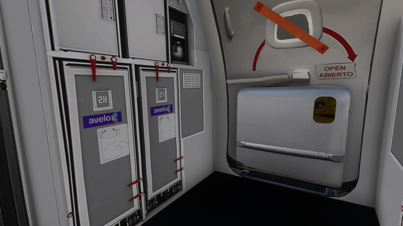 PMDG 737-900(ER) w/ cabin Avelo Air (N801XT) for Microsoft Flight ...