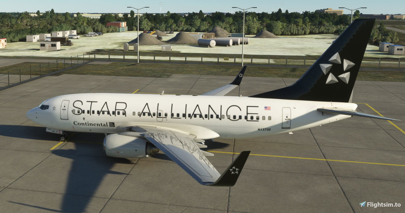 PMDG 737 Continental Airlines - Star Alliance Livery Pack for Microsoft ...