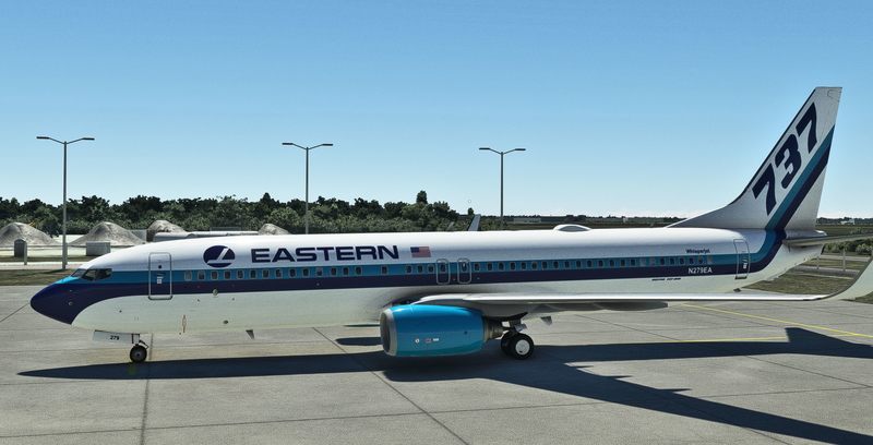 PMDG 737 Livery Pack for Eastern Air Lines (2nd Eastern) for Microsoft ...