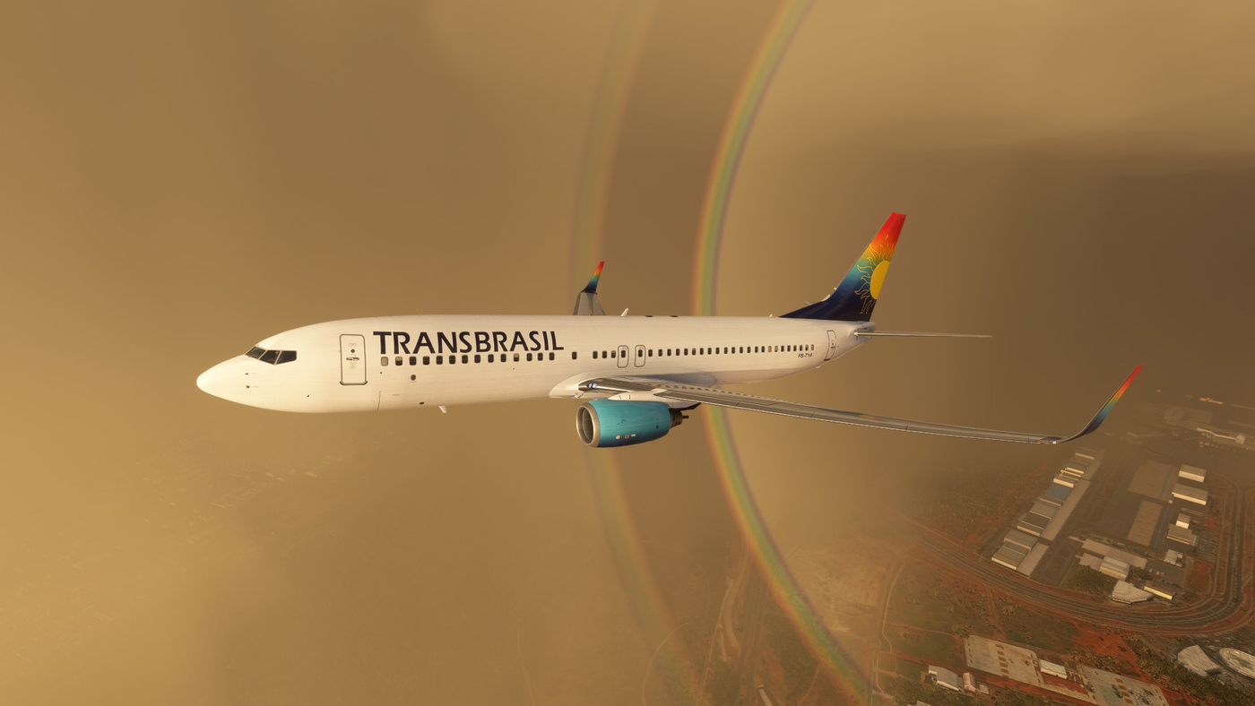 PMDG 738 Transbrasil FIC for Microsoft Flight Simulator | MSFS