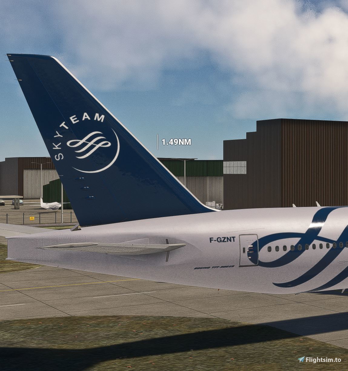PMDG 777-300ER - Air France (Skyteam Livery) F-GZNT pentru Microsoft ...