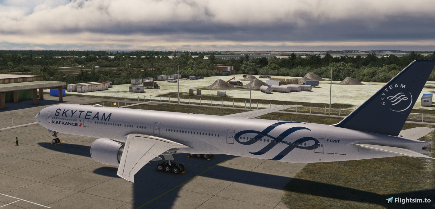 PMDG 777-300ER - Air France (Skyteam Livery) F-GZNT pentru Microsoft ...