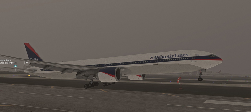 PMDG 777-300ER Delta Air Lines - Ron Allen/Interim Livery - Fictional ...