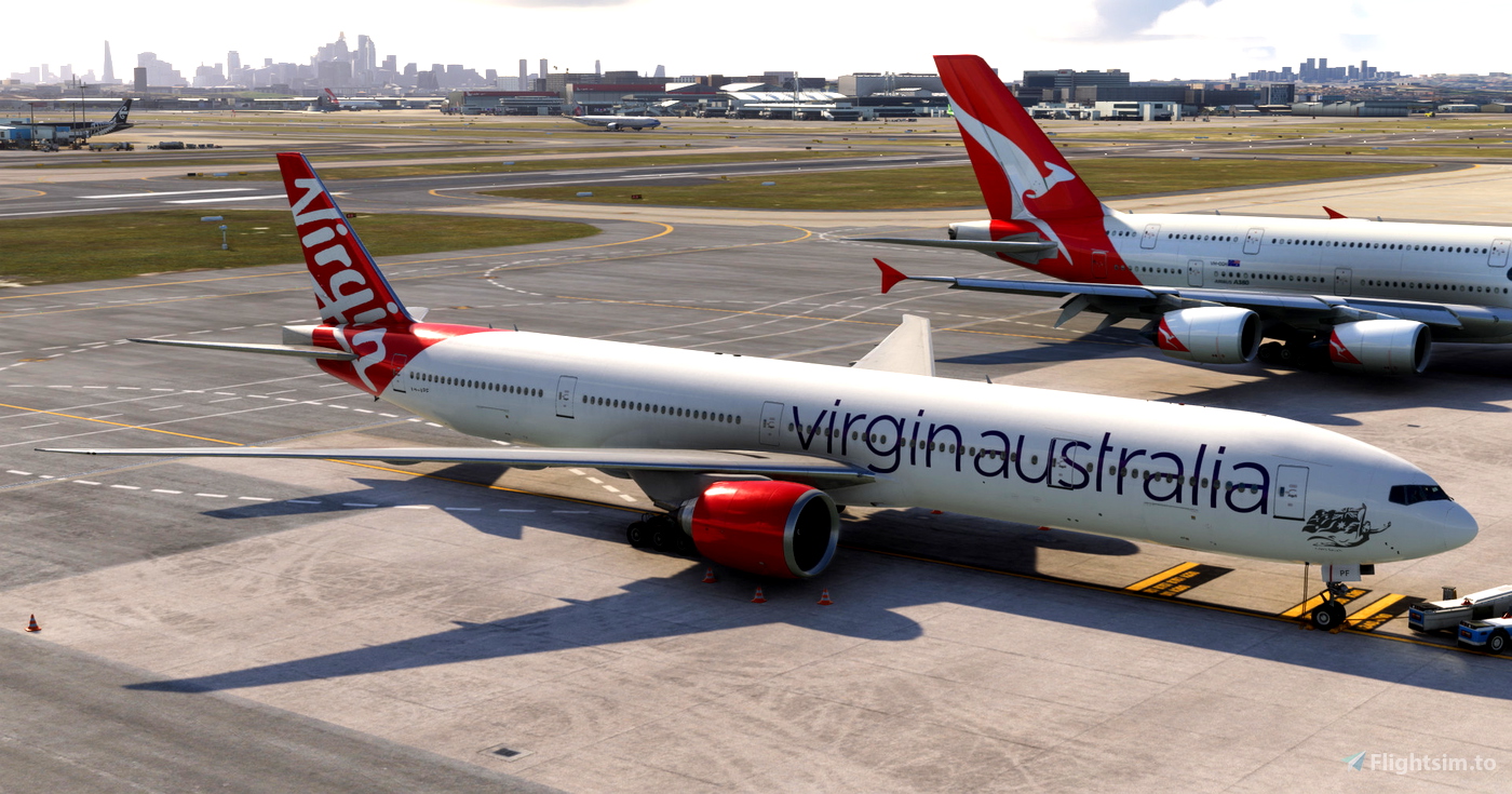 PMDG 777-300ER | Virgin Australia - VH-VPF [Fictional] for Microsoft ...