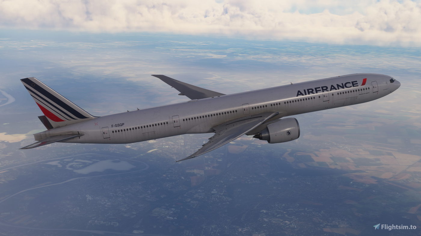 PMDG 777-300ER Air France F-GSQP for Microsoft Flight Simulator | MSFS