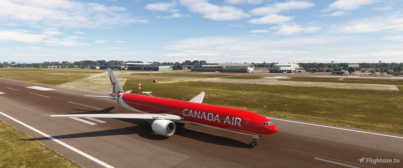 PMDG 777-300ER Canada Air Virtual (C-FITW Outline Classic) for ...