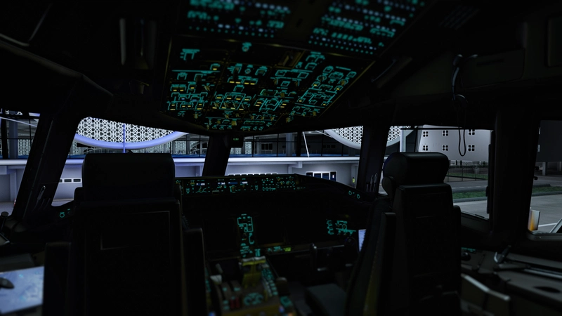 Cockpit Additions for PMDG Boeing 777-300ER on Microsoft Flight Simulator