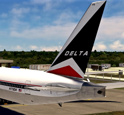 PMDG 777-300ER - United Airlines Gold Swoop Livery - N2250U (Fictional ...