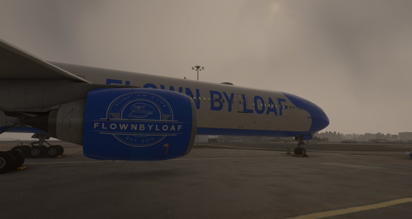 PMDG 777-300ER FlownByLoaf (G-AFBL) Fictional for Microsoft Flight ...