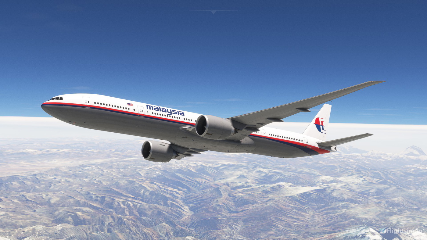 PMDG 777-300ER Malaysia Airlines 9M-MRJ (fictional) for Microsoft Flight Simulator | MSFS